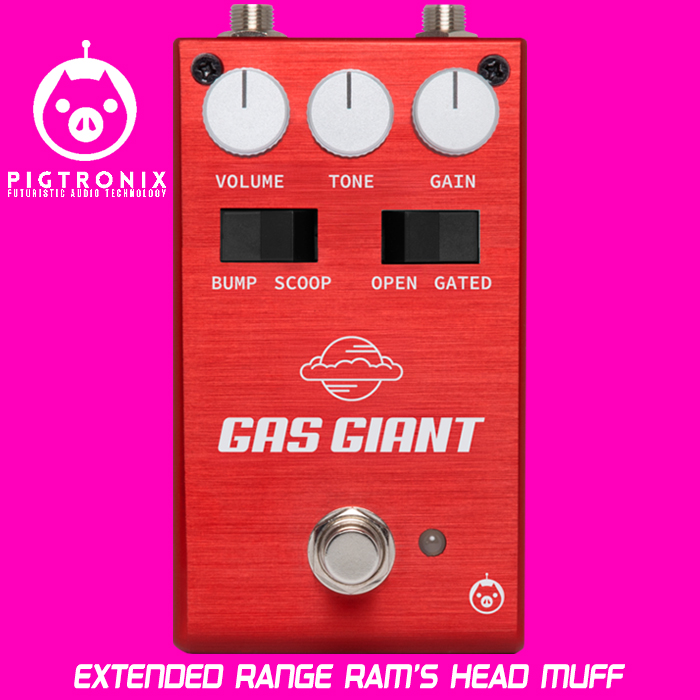 Guitar Pedal X - GPX Blog - Pigtronix unveils new Gas Giant Analog Jumbo Fuzz - extended range ...