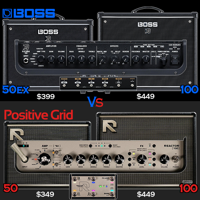 Guitar Pedal X - News - The Boss Katana 50 and 100 Modelling Amps ...